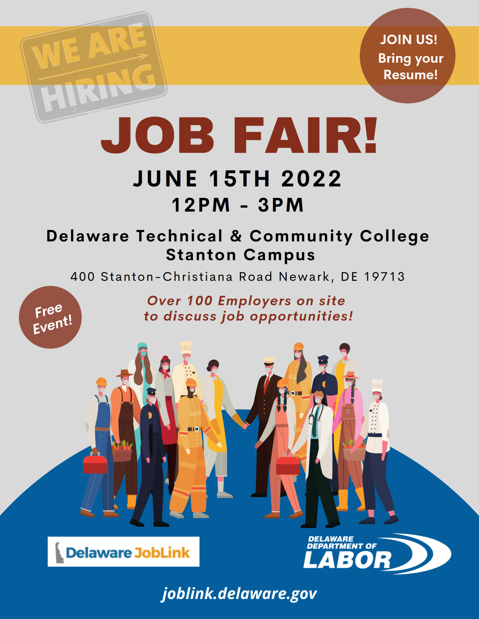 Del-Tech Job Fair - Delaware Commute Solutions